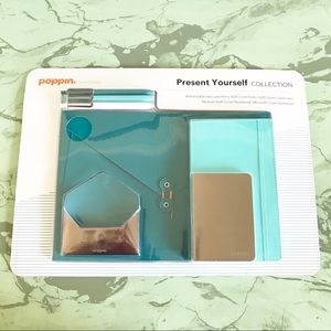 Poppin | Office | Poppin Work Happy Present Yourself Collection Teal 7 ...